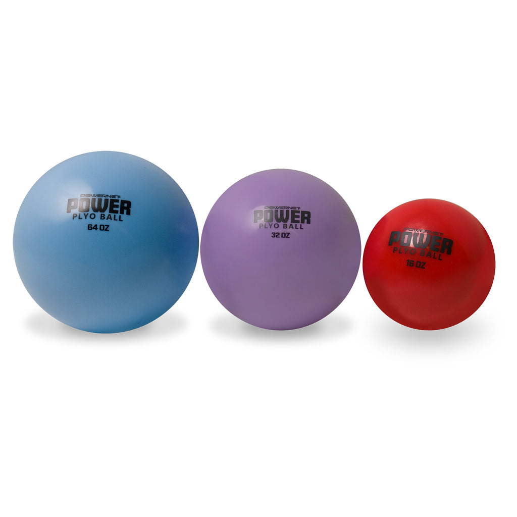 Plyo Balls 3-Pack for Baseball Softball Arm Strength