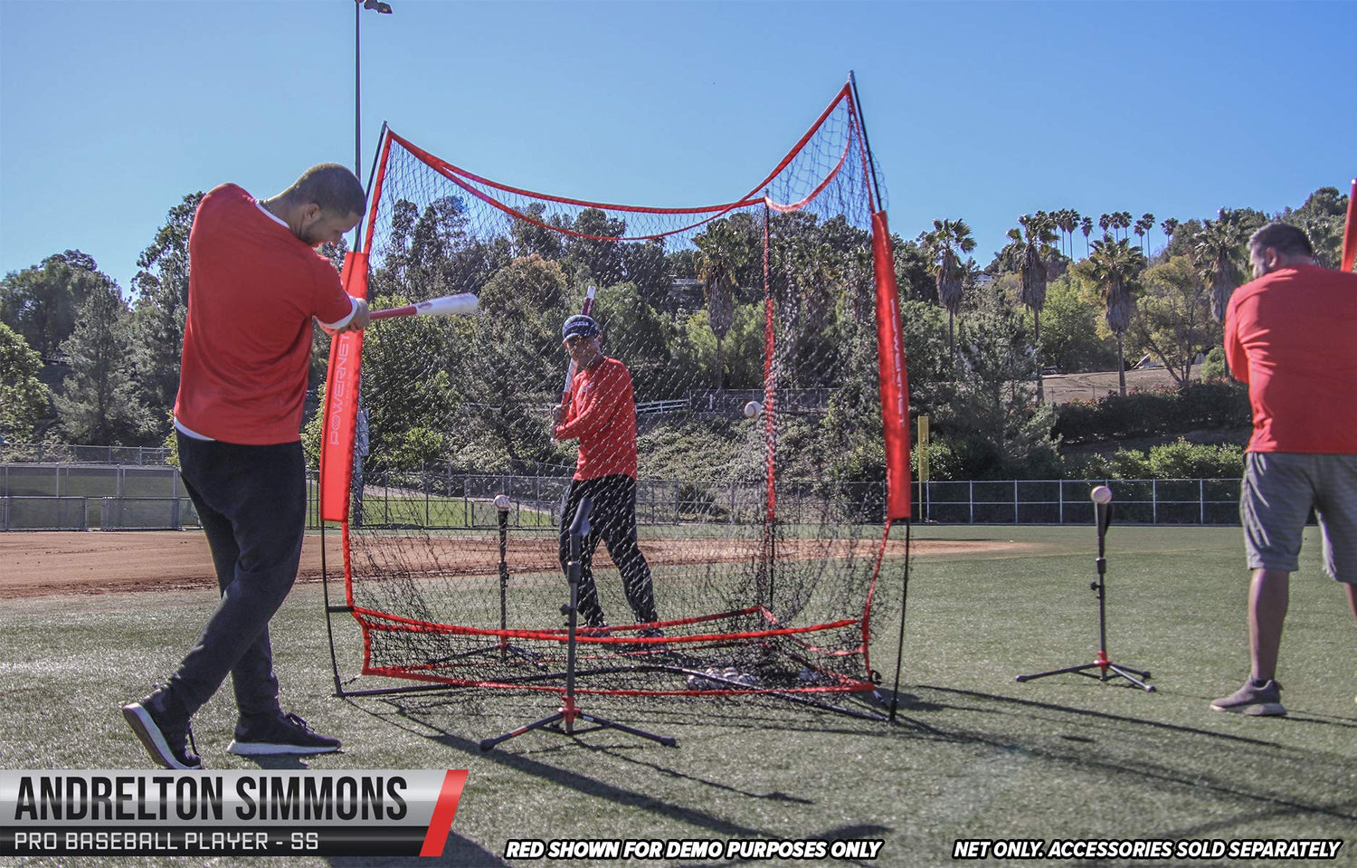 Triple Threat Net, 3 Way 7x7 Ft Baseball Training Net – TrainingNets by ...
