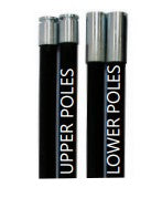 6x6 Lacrosse Fiberglass Pole – PowerNet by TrainingNets